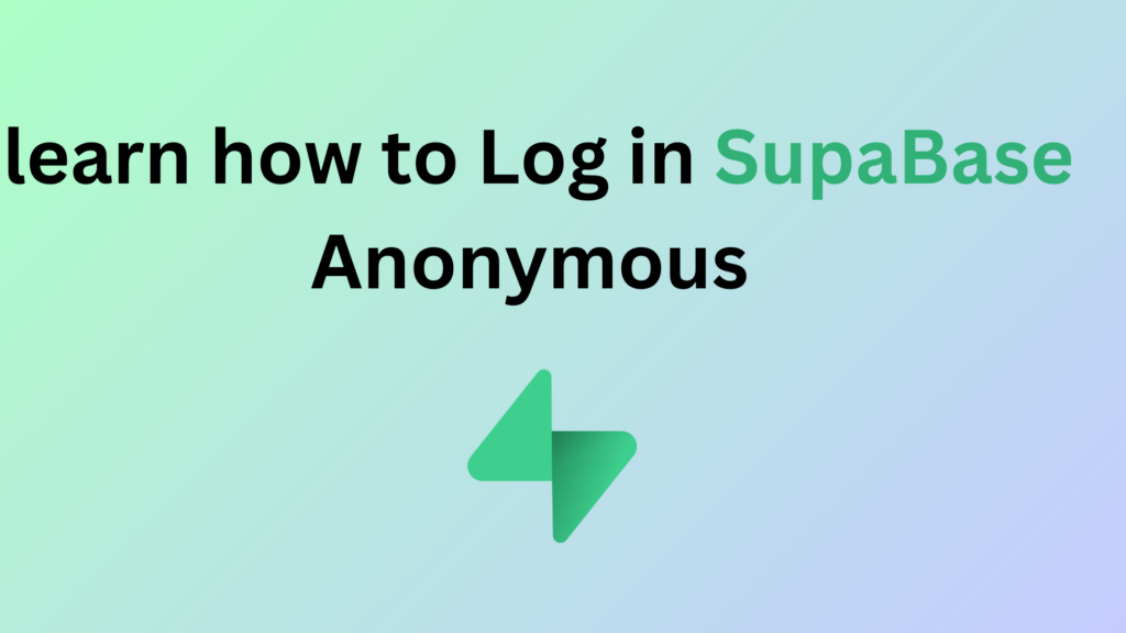 Login Anonim dengan Supabase di FlutterFlow: Panduan Lengkap untuk ... Login Anonim dengan Supabase di FlutterFlow: Panduan Lengkap untuk ...